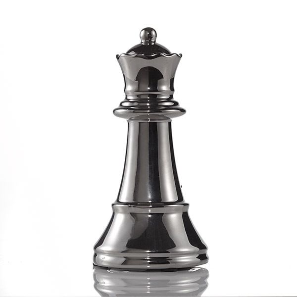 Decorative Chess set, chrome-Acc138 – The Rental Dept