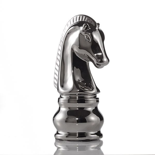 Decorative Chess set, chrome-Acc138 – The Rental Dept