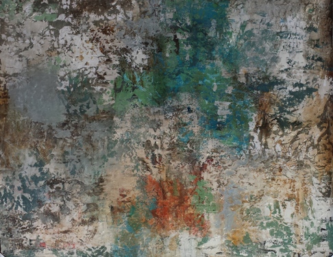 A96a-Large Canvas, Multi Blue/Green/Rust – The Rental Dept