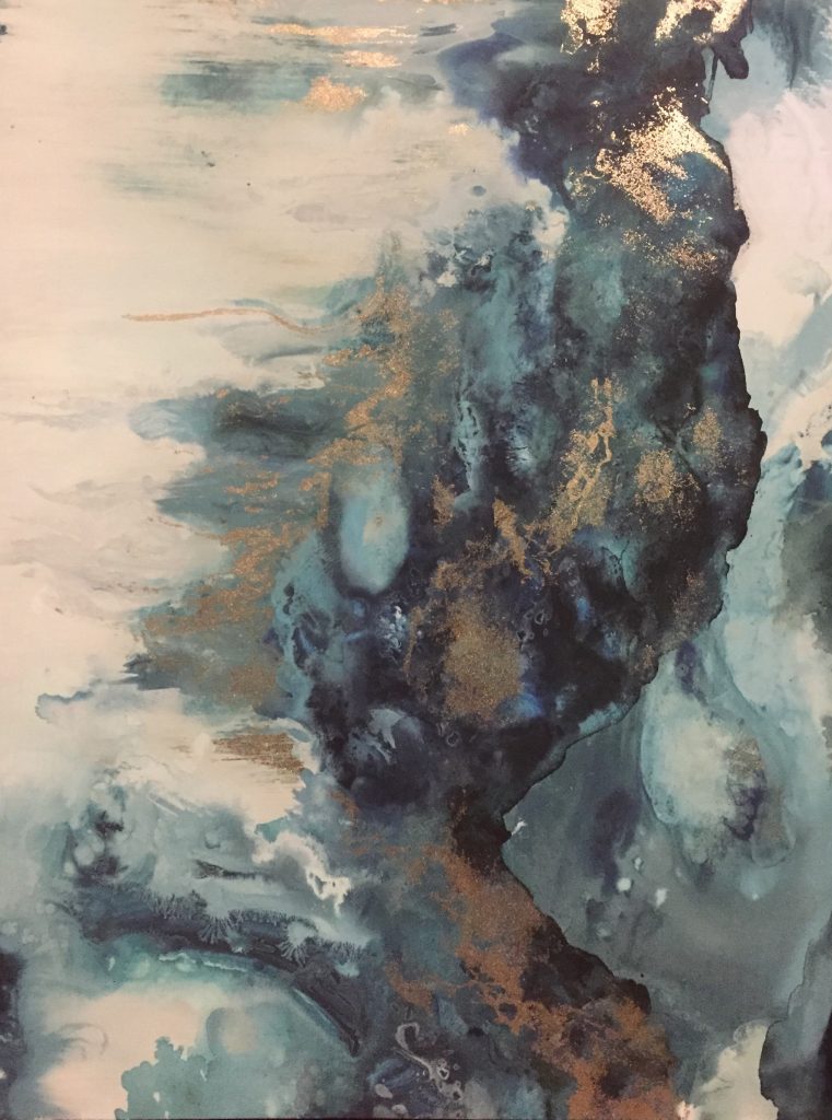 A99b-Winter Storm Abstract, XXL – The Rental Dept